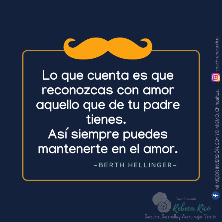 SER PAPÁ también es un Elección. – Rebeca Rico